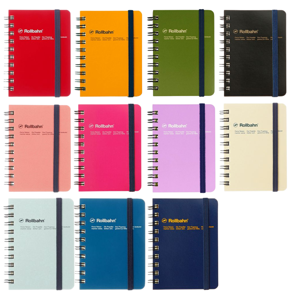 Delfonics Rollbahn Mini Spiral Notebook – Pocket Grid Memo