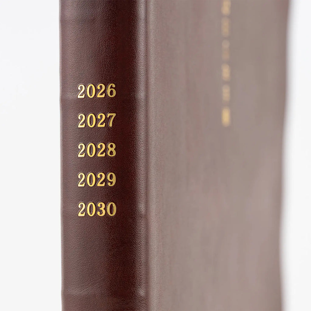 Hobonichi 2026 A5 5-Year Book – Hobonichi Large Hobonichi 5-Year Techo Japanese Book (2026-2030 ...