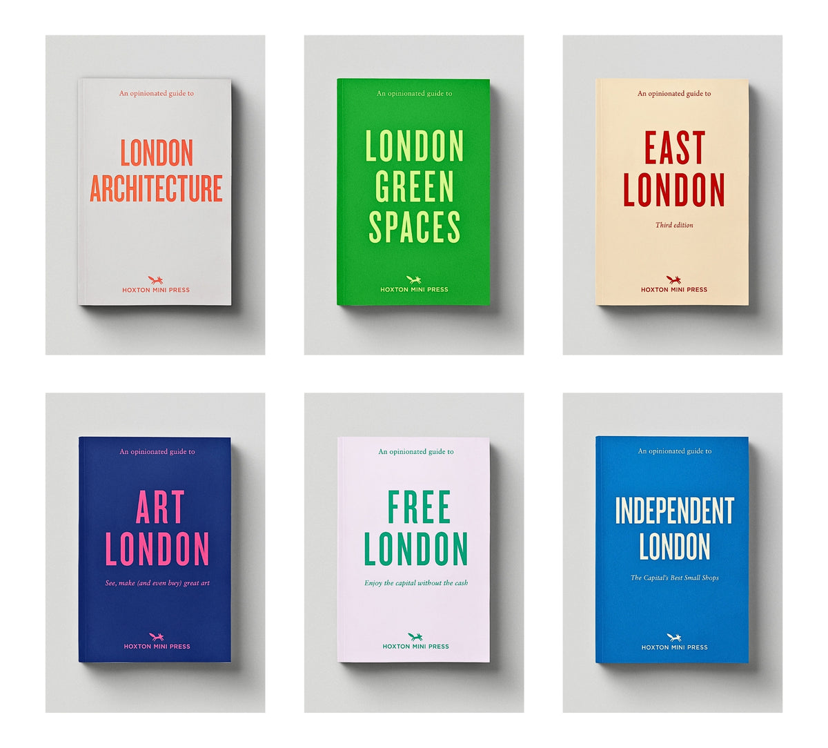 Hoxton Mini Press – An Opinionated Guide Book Series (London Editions)