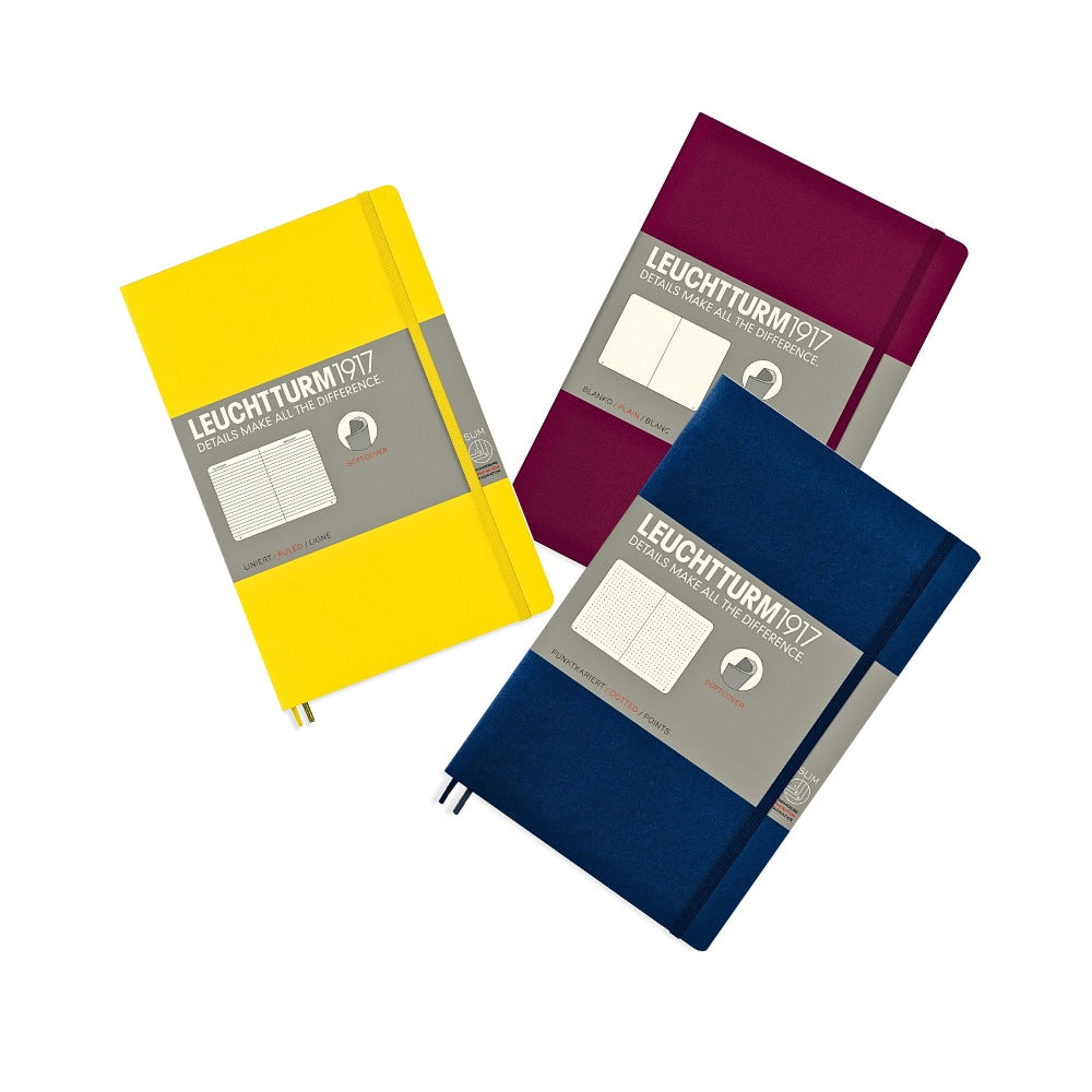 Leuchtturm Softcover B6 Notebook – Compact, Organised, Elegant