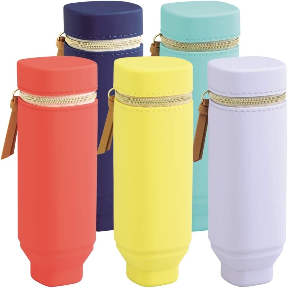 LIHIT LAB Standing Pen Case (Square Type) – Compact & Stylish Pencil Case