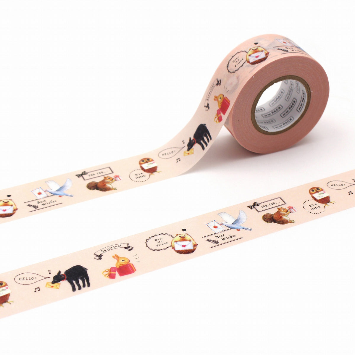 mt for PACK Animals Washi Tape - Strong Adhesive Decorative Japanese ...