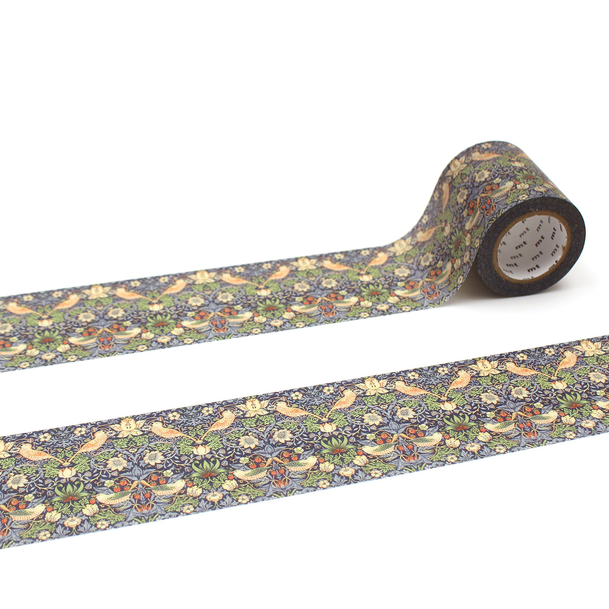 mt x William Morris Strawberry Thief Washi Tape – 50mm