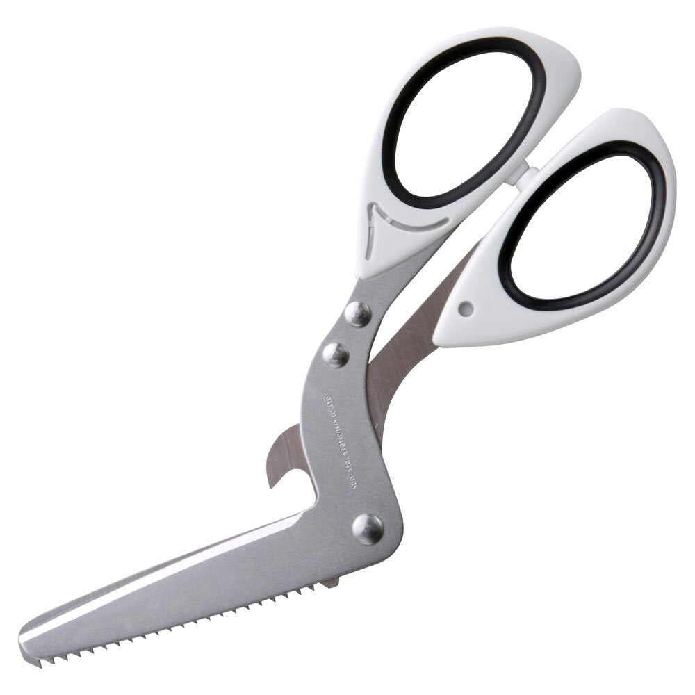 Sun‑Star Triple Blade Shredder Scissors – Compact Privacy Tool