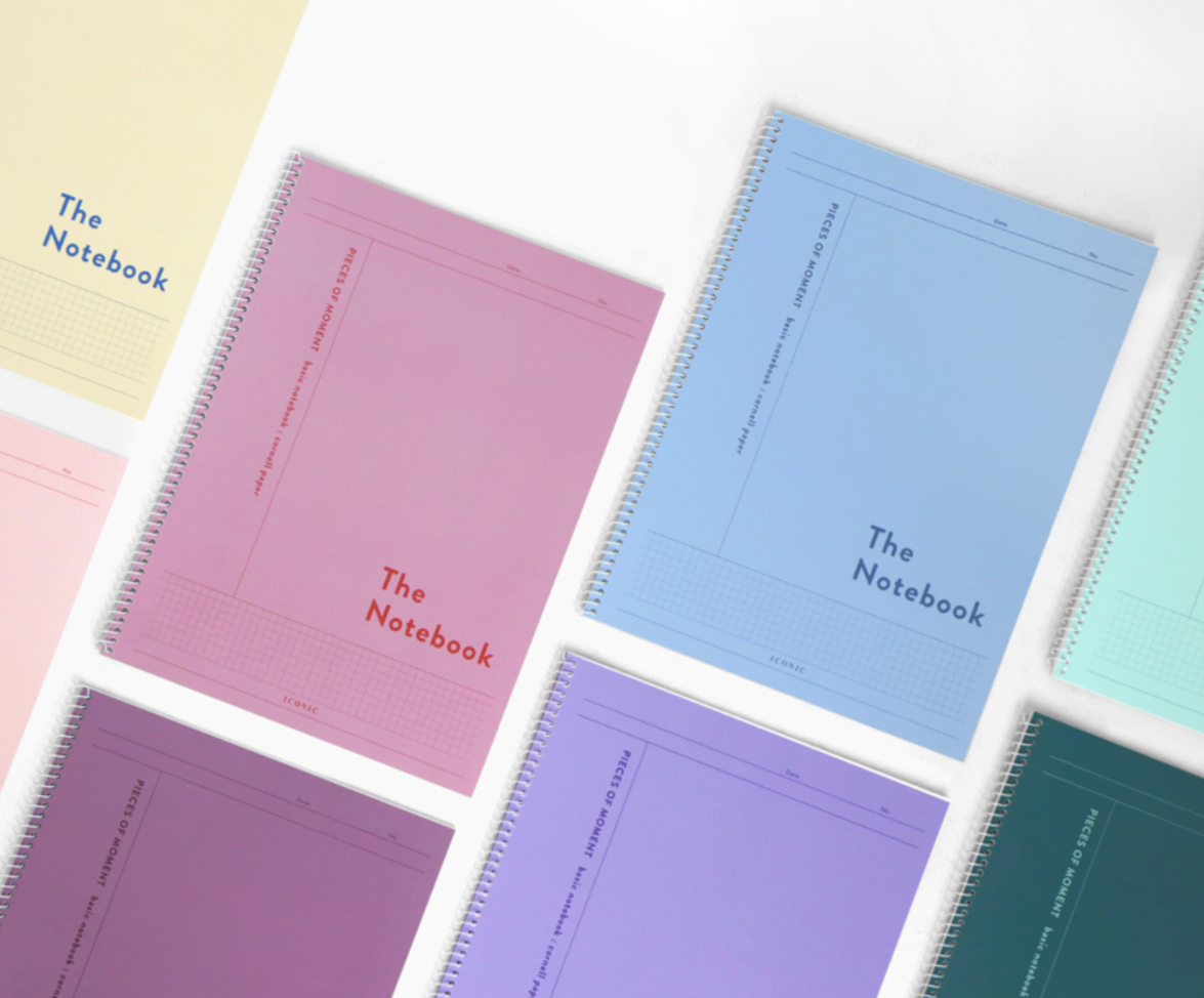 Iconic Cornell Note Taking Method Notebook